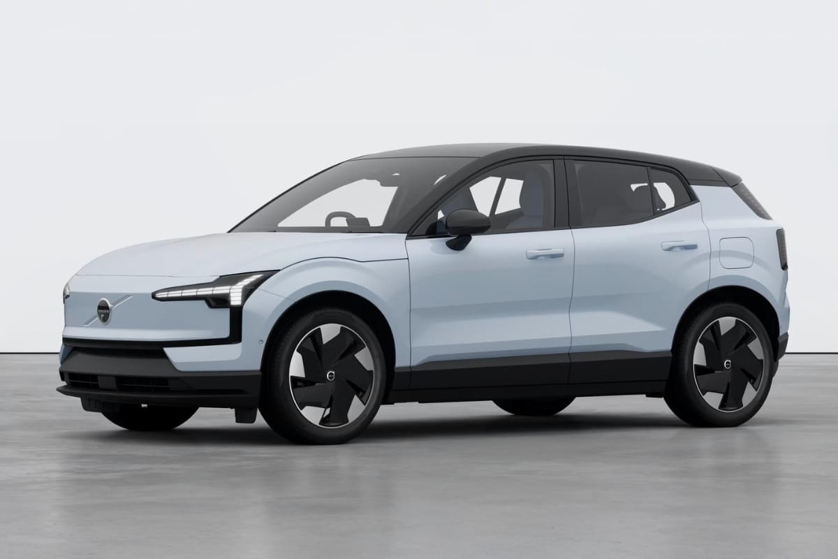 Volvo EX30 Color Cloud Blue Image – EX30 Photos in India | Autocar India